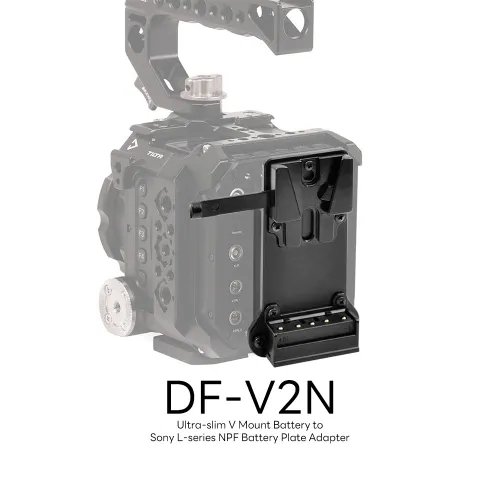 DF-V2N Ultra-slim V Mount Battery to Sony L-series NPF Battery Plate ...